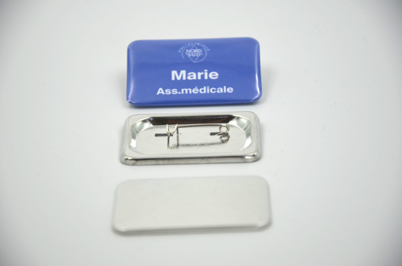 Badge personnalisé - Badges publicitaires fabriqués en Suisse